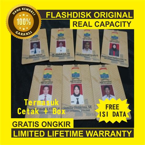 Jual Usb Flashdisk Kartu Custom Satuan Gb Sudah Dengan Cetak Logo Jakarta Pusat
