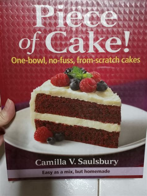 Piece Of Cake Cookbook Hobbies And Toys Books And Magazines Fiction