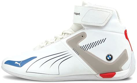 Buy Puma Bmw M Motorsport Hi Top White Velcro Racing 306870 01