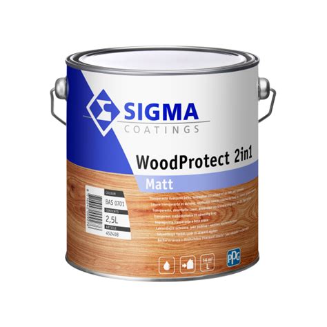 Sigma WoodProtect 2 in 1 WB Matt – импрегнант на водна основа мат | Top ...
