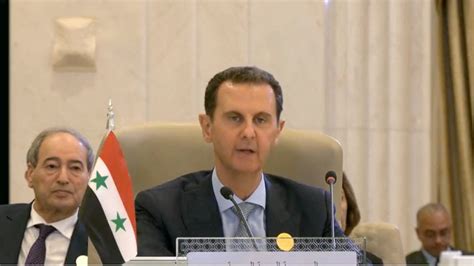 شاهد الكلمة الكاملة لبشار الأسد في القمة العربية بالسعودية الجزيرة مباشر
