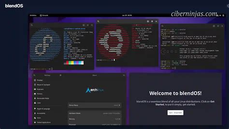 Blendos Una Combinación De Arch Linux Fedora Linux Y Ubuntu Linux