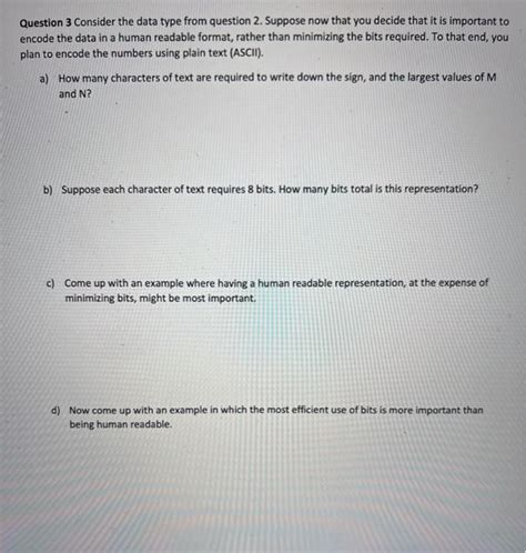 Question 2 Consider The Float Datatype Discussed In