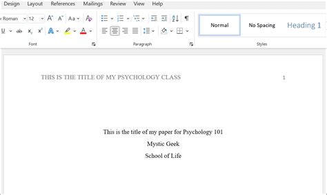 How To Format APA Style In Microsoft Word