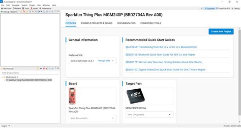 Sparkfun Thing Plus Matter Mgm240p Hookup Guide Sparkfun Learn