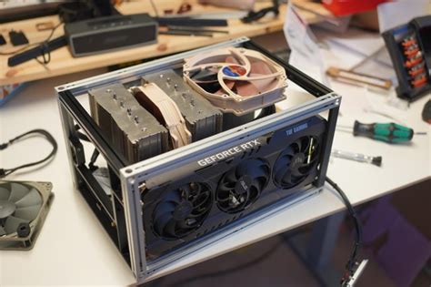 136l Custom Itx Case With Nh D15 Rsffpc