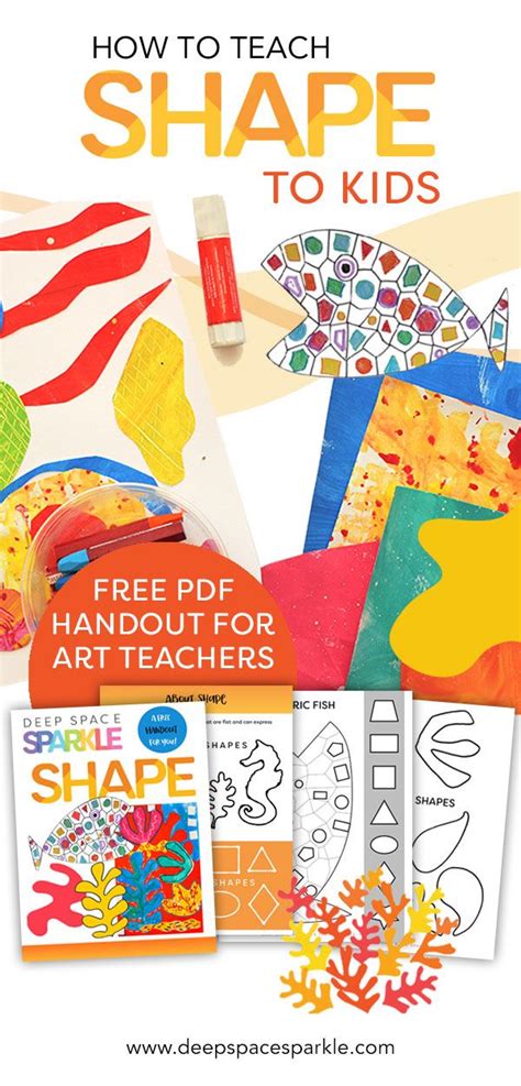 how to teach shape elements and principles of design deep space