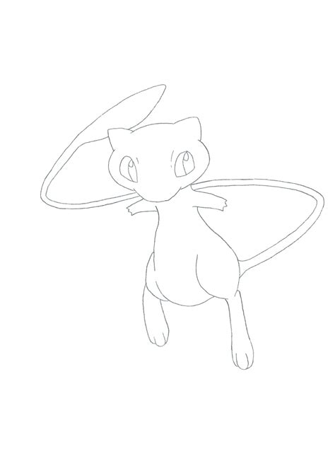 ポケットモンスター：ミュウ※ ぬるぬりえ