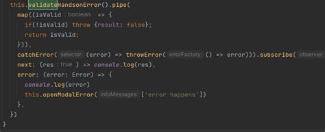 Validatecells Doesnt Work With Angular Subject And Matdialog As