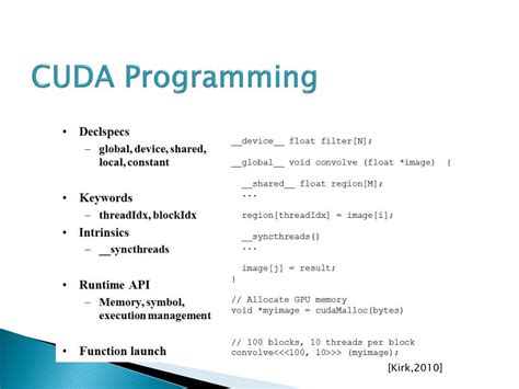Ppt Gpu Computing And Cuda Powerpoint Presentation Free Download