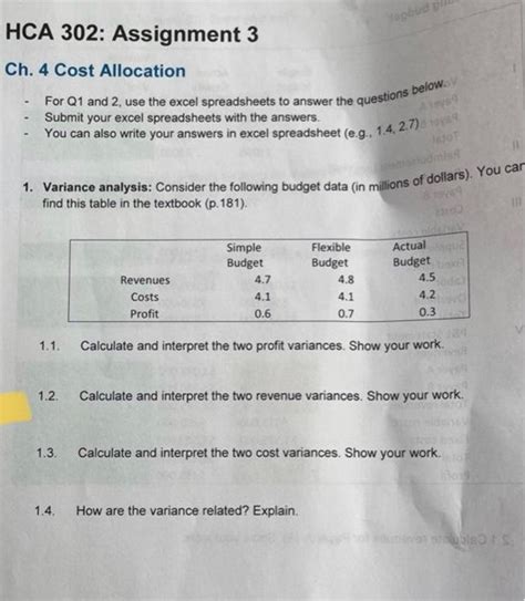 Solved Ch Cost Allocation For Q And Use The Excel Chegg Com