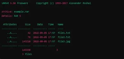 How To Unrar Files In Linux Geeksforgeeks