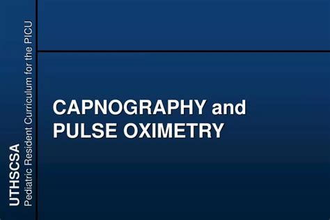 Ppt Capnography And Pulse Oximetry Powerpoint Presentation Free Download Id 431601