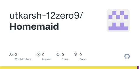 GitHub Utkarsh 12zero9 Homemaid Via React