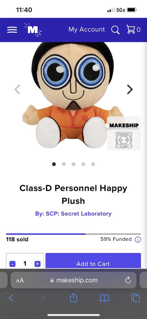 Whats Your Opinions On The D Class Makeship Plush Rscpsecretlab