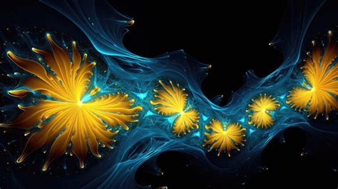 premium ai image a photo of a mandelbrot set visualization futuristic background