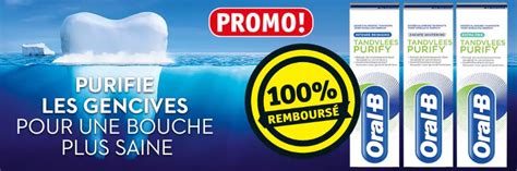 Dentifrice Oral B Purify Gratuit Je Suis Malin