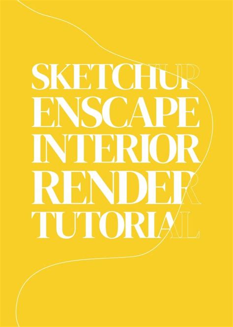 Sketchup Enscape Interior Render Tutorial Toko Buku Madza