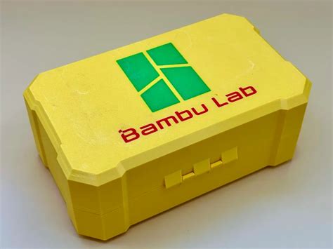 Print In Place Bambu Lab Box With Lid Simple Versatile And