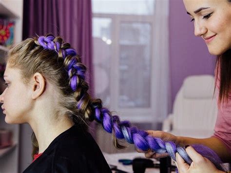 Как вплести канекалон в волосы