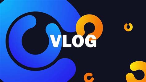 Vlog Title With Circle Background 54751598 Stock Video At Vecteezy