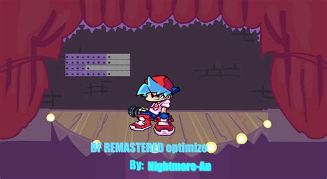 Bf Remastered Optimize（ Fla） Mod For Friday Night Funkin Fnf Mods
