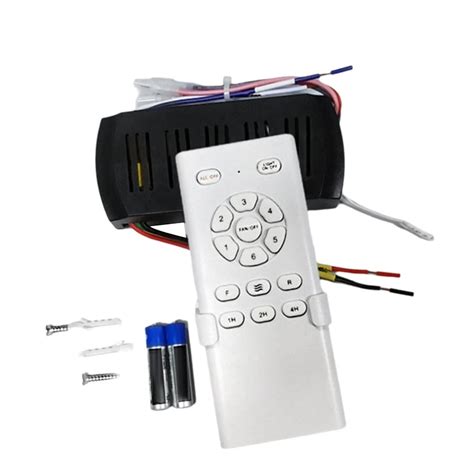 Kit De Control Remoto Para Ventilador De Techo Con Conversión De