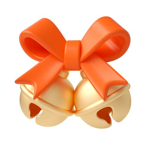 3d 铃铛图片红色系列装饰 Png素材图片素材 花瓣网