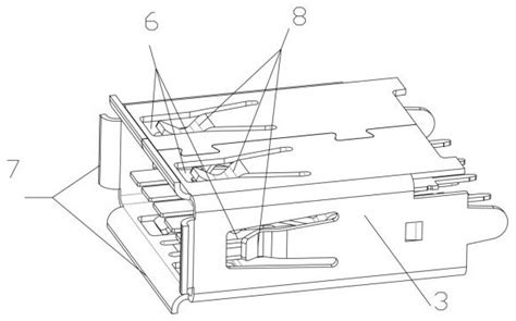 一种连接器usb的结构的制作方法