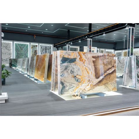 Luxury Natural Marble Granite Quartzite Stone Slabs For Creating