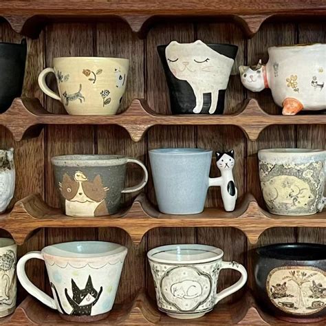 Ceramic Mug Foreign Trade Ins Good Looking Coffee Cup Underglaze Color