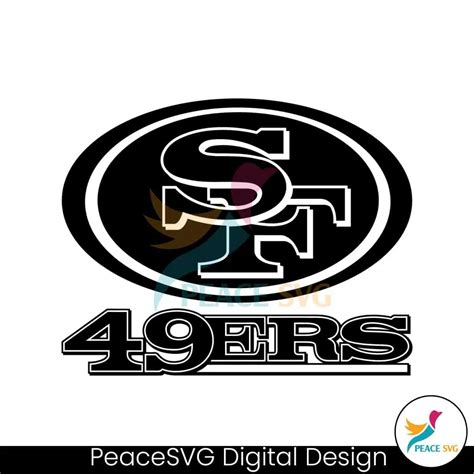 49ers Printable Logo