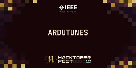 Github Ieee Vitardutunes Ieee Vit Presents Ardutunes Repository