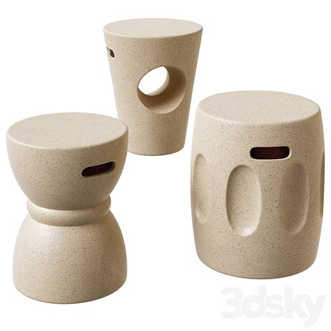 Creative Side Tables Magnesia Table 3d Model