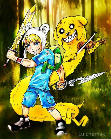 Finn And Jake By Luichemax On Newgrounds
