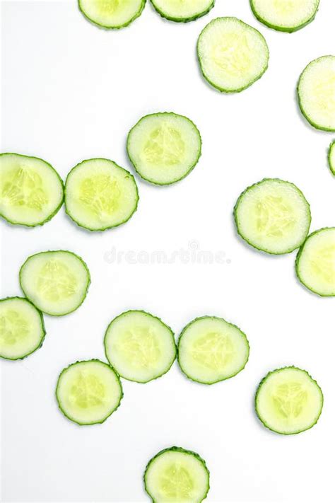 Cucumber Template With A Place For Text Stock Image Image Of Cucurbitales White 234067325