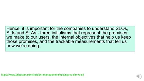 Sre Demystified 01 Slo Sli And Sla Ppt
