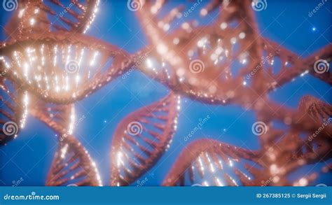 Structure Of The Dna Double Helix Animation Stock Illustration Illustration Of Medicine