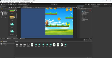 Game Unity 2d Hướng Dẫn Tuỳ Chỉnh Camera đi Theo Nhân Vật Phần 2