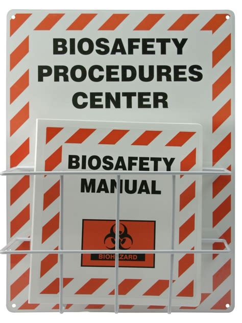Biosafety Procedures Center Biosafety Manual Safety Sign Zlt170