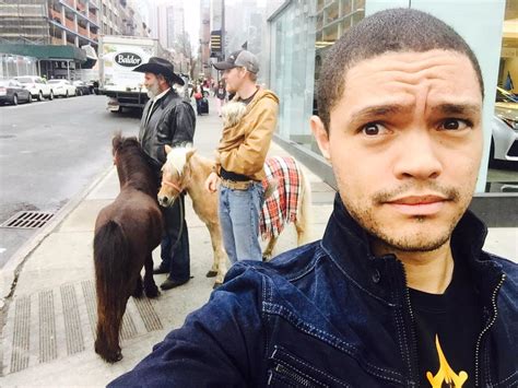 Trevor Noah On Twitter Saw Two Guys Walking Their Ponies That Also Happen To Match Their