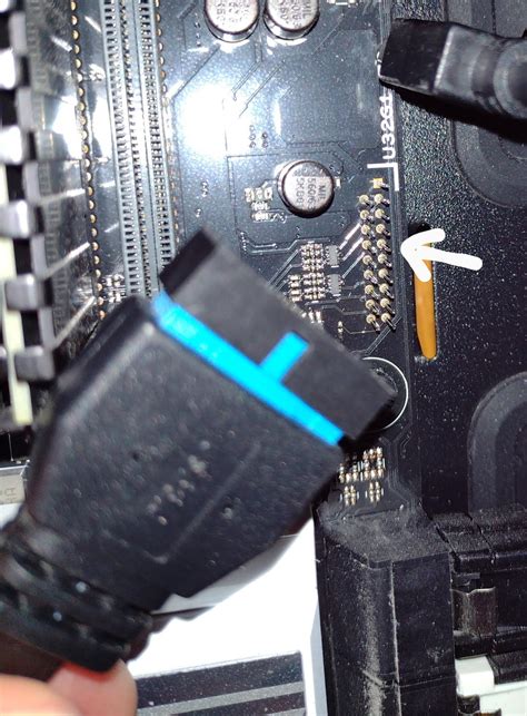 Usb 3 2 Header Pullet Out Safe To Turn On R Pcbuildhelp