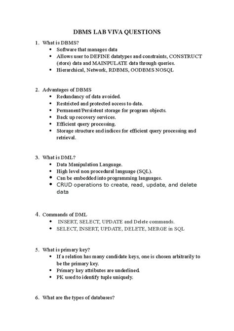 Viva Questions For Data Structures Lab Data Structures Viva Questions