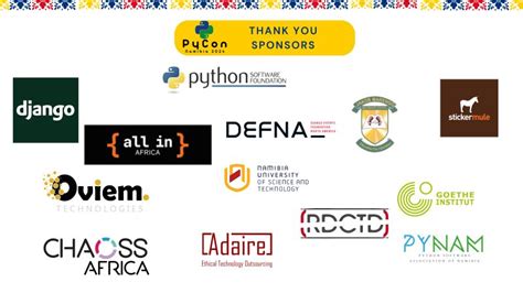 Pycon Namibia On Linkedin Pycon Namibia Is Generously Sponsored By Organisations That Support Its