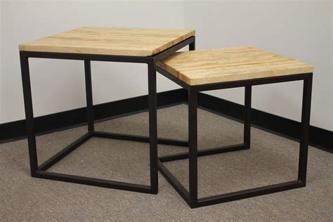 Nested Cube Butcher Block Tables Artofit