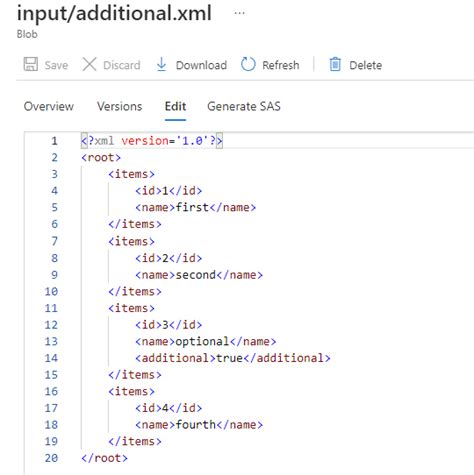 azure data factory is there a way to preserve xml being returned from