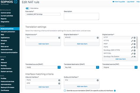 WORKAROUND XG Loopback NAT Not Working Discussions Sophos Firewall Sophos Community