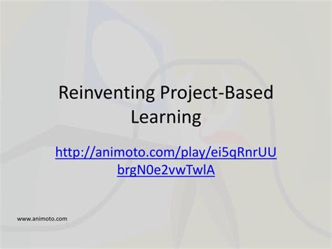 ppt reinventing project based learning powerpoint presentation free