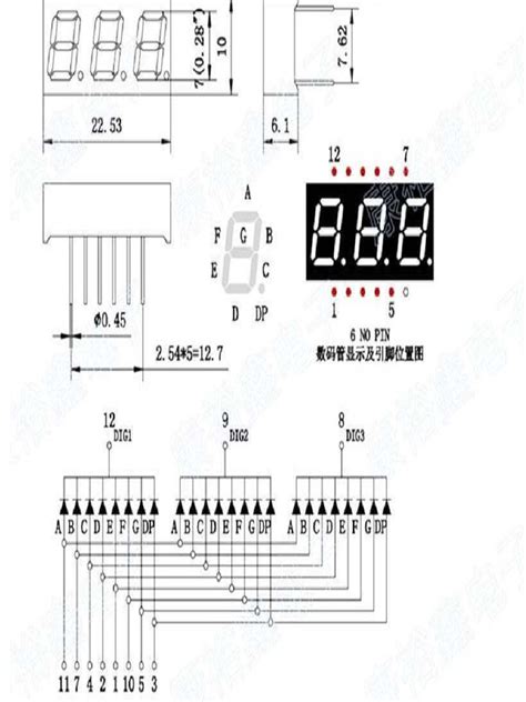 3 Digit Display Pinout Pdf