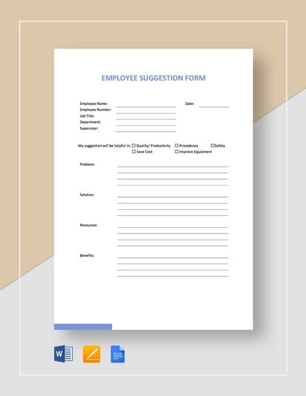 Hr Employee Concern Form Template [free Pdf] Word Apple Pages